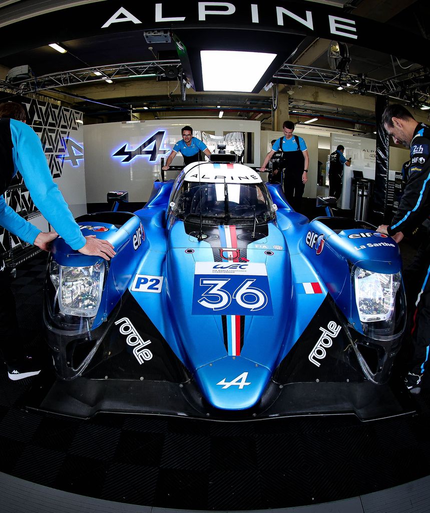 Alpine Elf endurance team mis à l'épreuve à Portimão